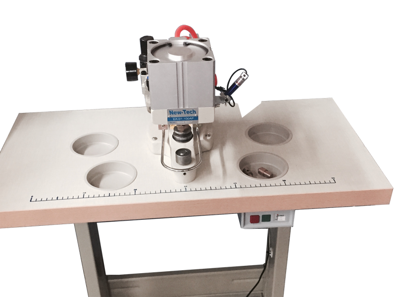 New Tech Pneumatic Press for Grommets, Snaps, Buttons & Rivets w/Laser ...